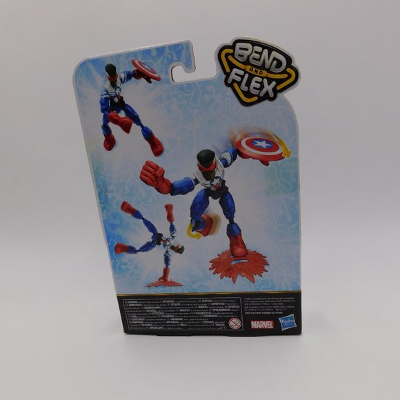 Hasbro | Toys | Marvel Avengers Bend And Flex Captain America Falcon ...
